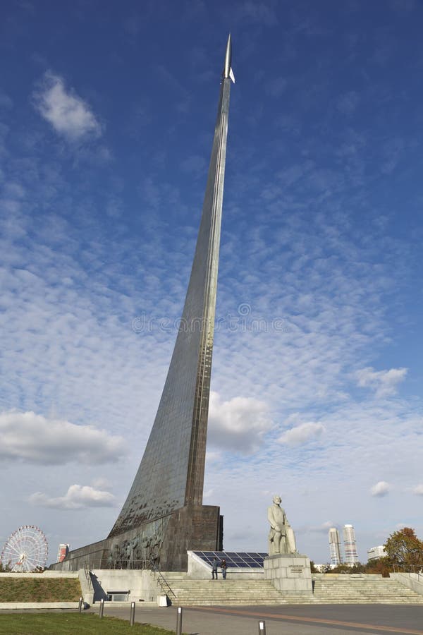 Monument To the Conquerors of Space Editorial Stock Photo - Image of ...