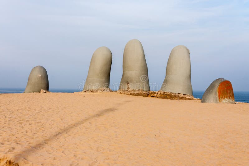Monument To the Drowned Punta Del Este Editorial Photography - Image of ...
