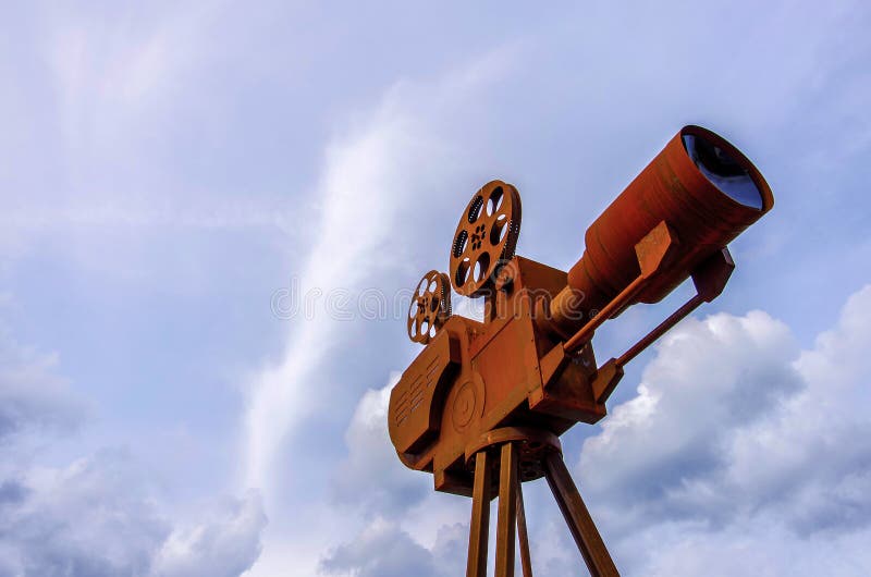 Monument To the First Movie Camera Editorial Stock Image - Image of ...