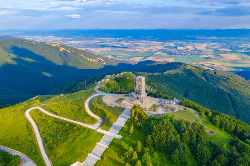 Monument To Freedom Commemorating Battle at Shipka Pass in 1877-1878 in ...