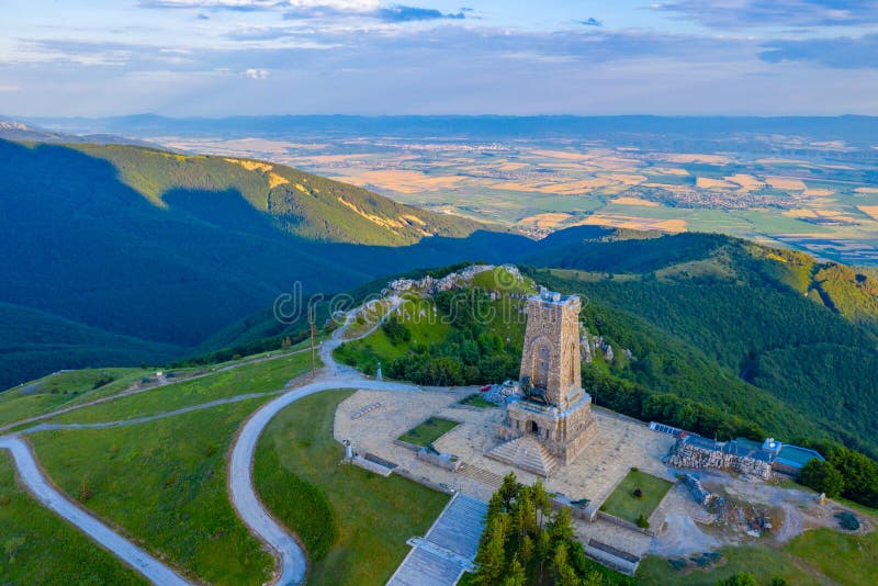 Monument To Freedom Commemorating Battle at Shipka Pass in 1877-1878 in ...