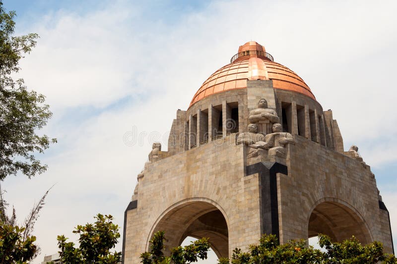 Monument To The Mexican Revolution Stock Photo - Image of arch, famous ...