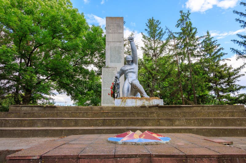 Monument To Soldier of the Second World War. June 5, 2024 Maramonovca ...