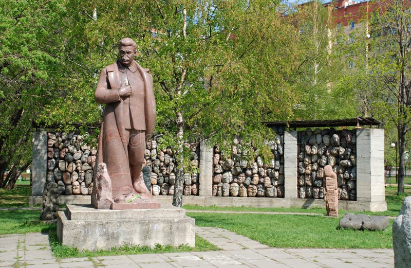 Monument To Stalin in Moscow. Editorial Photo - Image of joseph, stalin ...