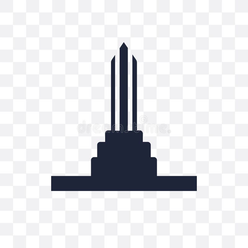 Monument Transparent Icon. Monument Symbol Design from Architect Stock ...