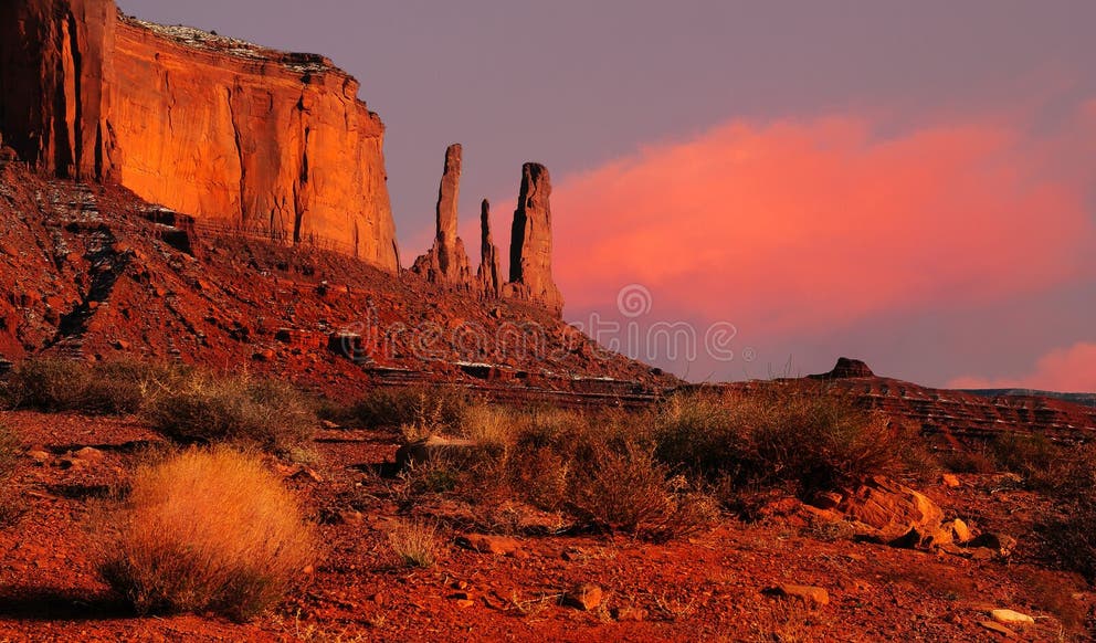 Monument Valley stock image. Image of navajo, strata - 19771275