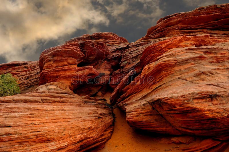 Monument valley stock image. Image of dirt, landscape - 4973923