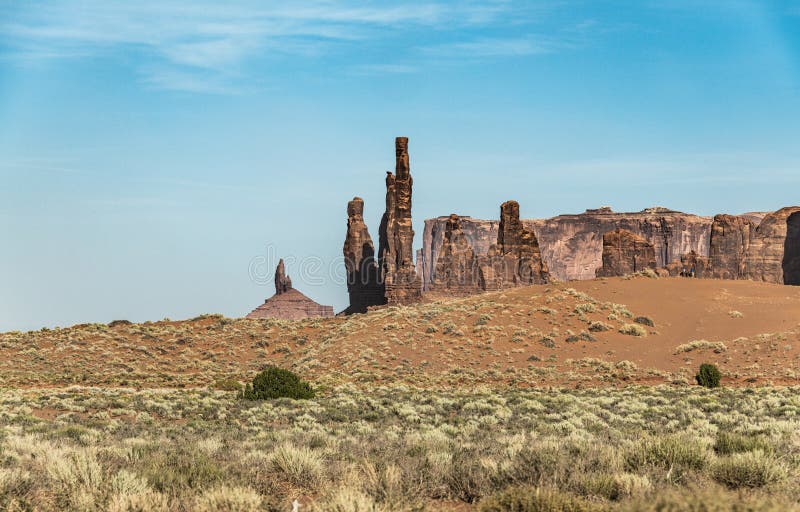 Monument Valley stock image. Image of scenic, formation - 267969449