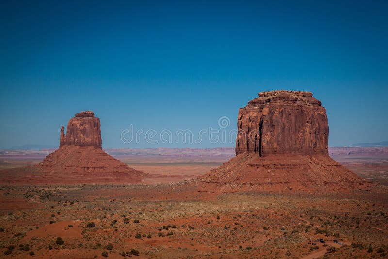 Monument Valley Formations stock photo. Image of desert - 93500448