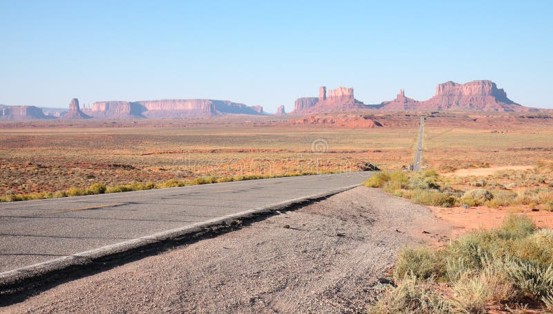 Monument Valley Highway stock photo. Image of beauty - 16534252