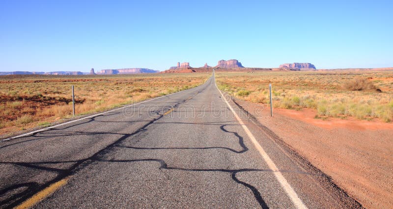 Monument Valley Highway stock photo. Image of colorado - 16534264