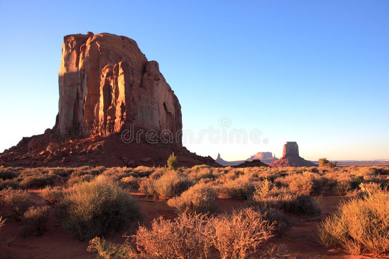 Monument Valley Landscape stock image. Image of hike - 16534161