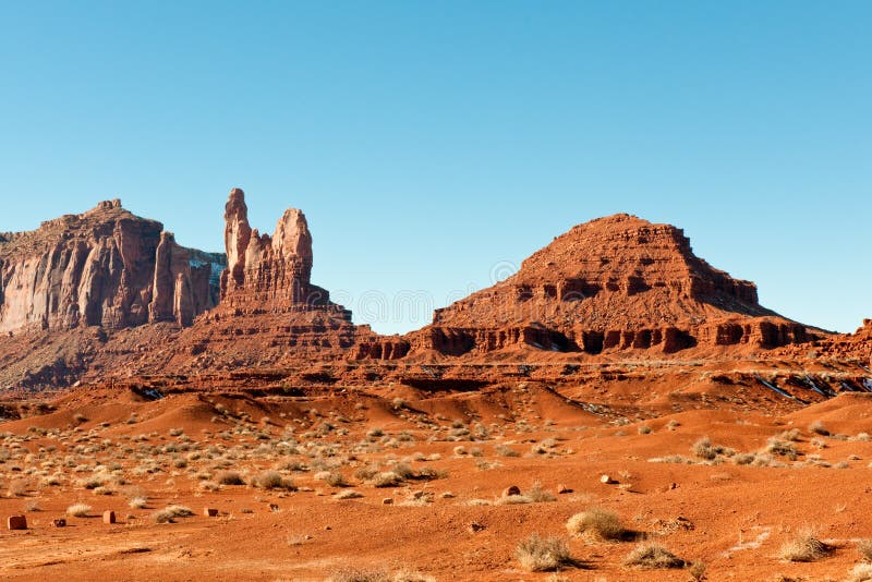 Monument Valley landscape stock photo. Image of picturesque - 8713926