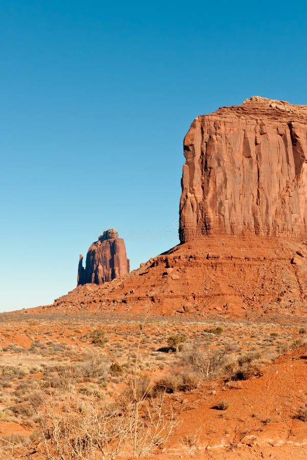 Monument Valley landscape stock image. Image of geologic - 8716721