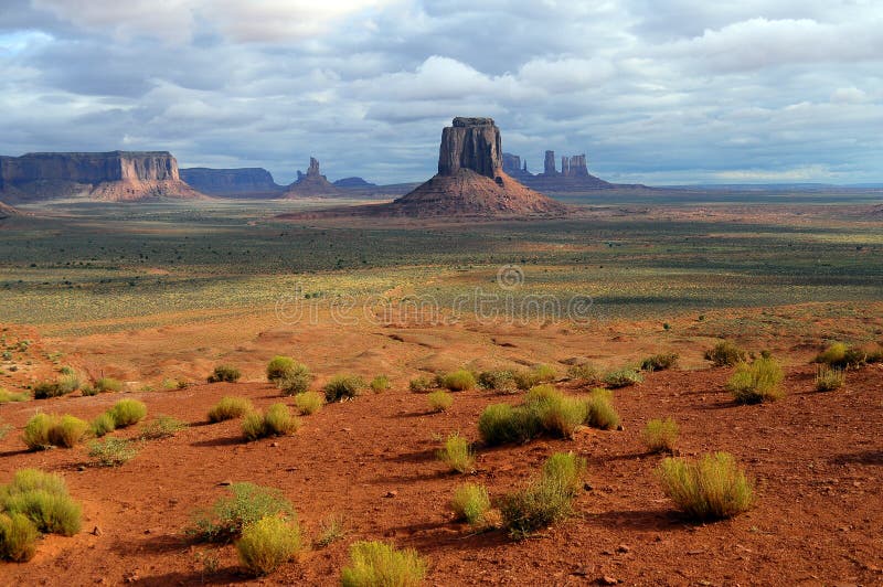 Monument Valley Landscape, USA Stock Photo - Image of view, valley ...