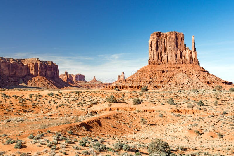 Monument Valley landscape stock photo. Image of rock - 65660796