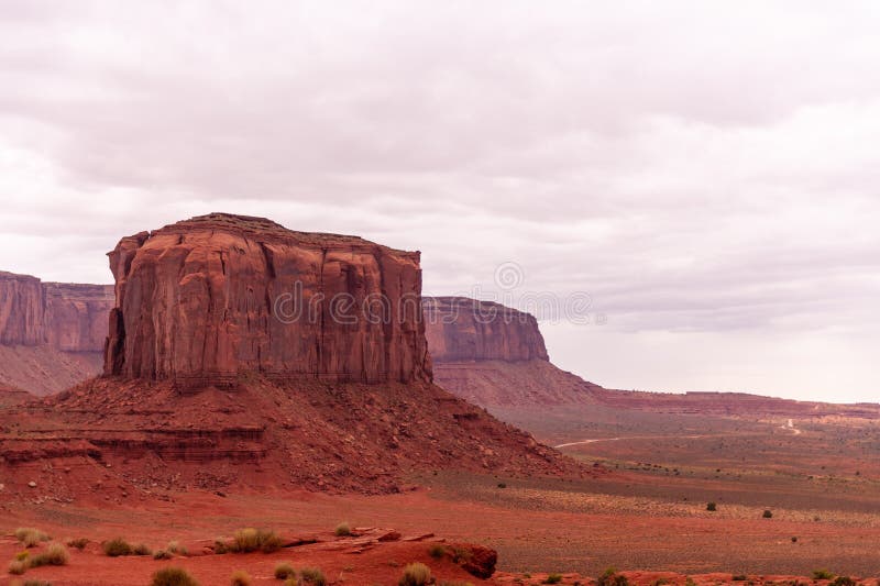 Classic Western Imagery at Monument Valley Stock Image - Image of ...