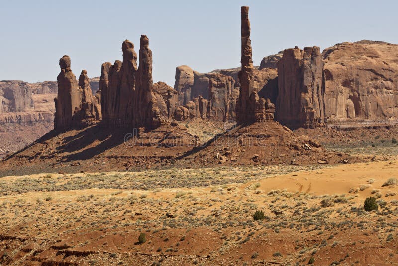 Monument Valley. USA stock image. Image of american, uncultivated ...