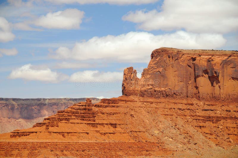 Monument Valley III stock photo. Image of magenta, cliff - 26212168