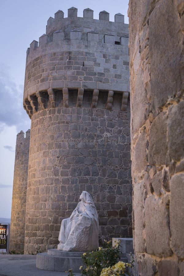 Monument Van Heilige Teresa Van Avila Stock Foto - Image of monument ...