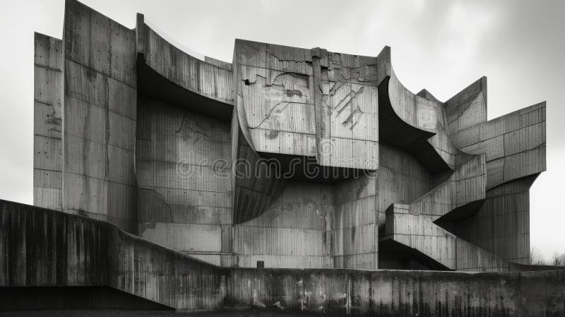 Neo Brutalist Sculpture