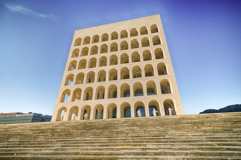 Monumental Building in Rome Stock Image - Image of european, religion ...