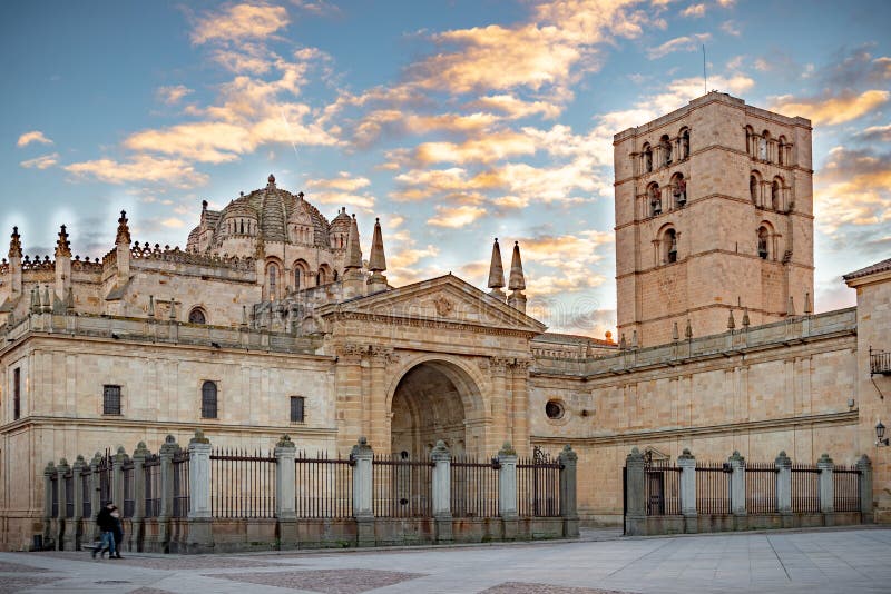 Monumental Zamora, Spain stock photo. Image of gothic - 165421012