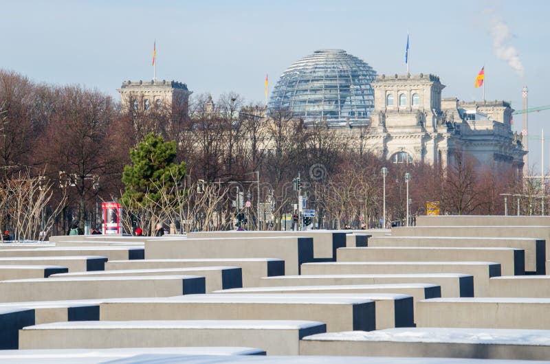 Monumento All'olocausto a Berlino Fotografia Editoriale - Immagine di ...
