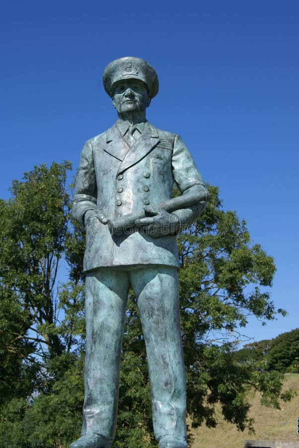 Monumento De Almirante Ramsay En Dover Castle, Inglaterra Foto de ...