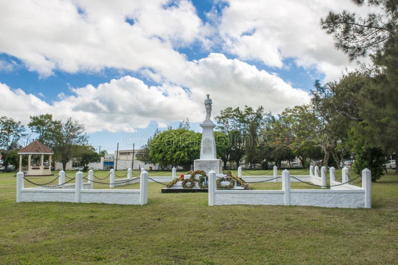 Monumento de guerra Tonga foto de archivo. Imagen de océano - 48372388