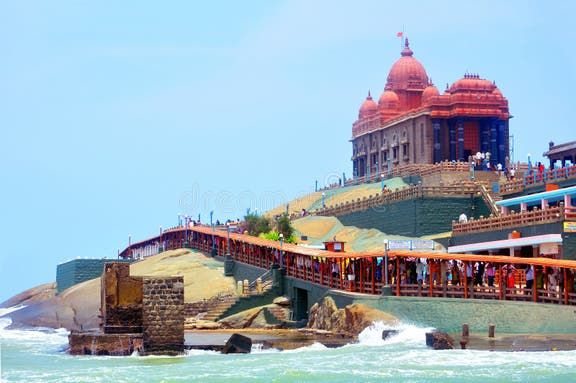Monumento De La Roca De Vivekananda Foto editorial - Imagen de ...