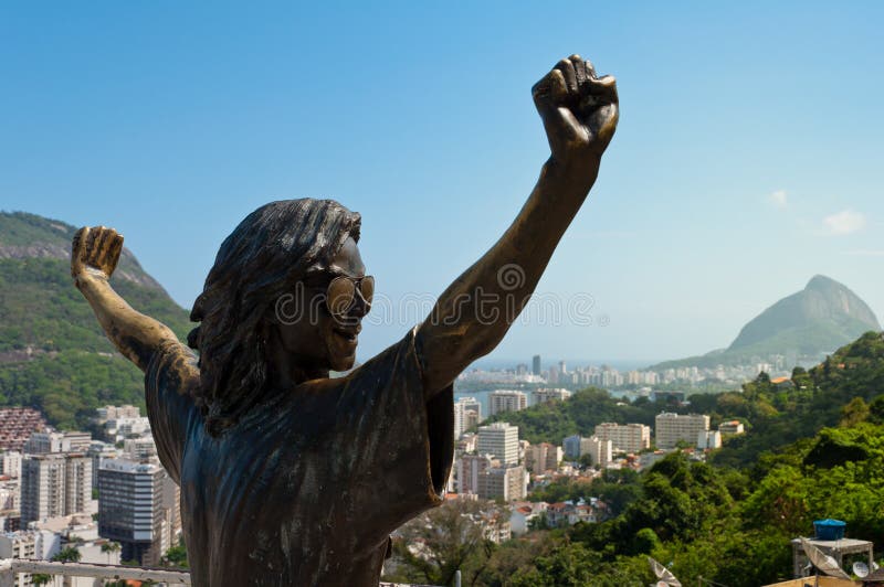 Memorial a Michael Jackson En Río De Janeiro Fotografía editorial ...