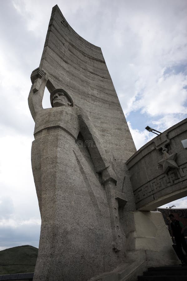 Monumento Della Mongolia, Zaisan Tolgoi Fotografia Stock Editoriale ...