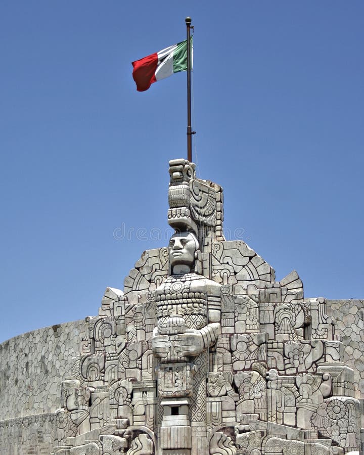 Merida Monumento Alla Patria, Yucatan, Messico Patria Monu Fotografia ...