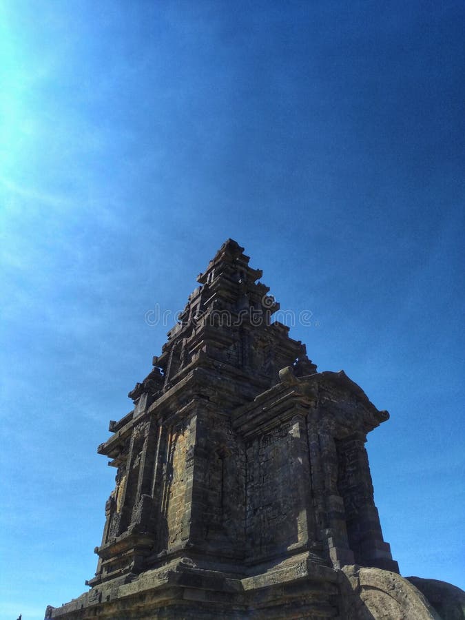 Monumento Histórico Na Indonésia De Java Ocidental Imagem de Stock ...