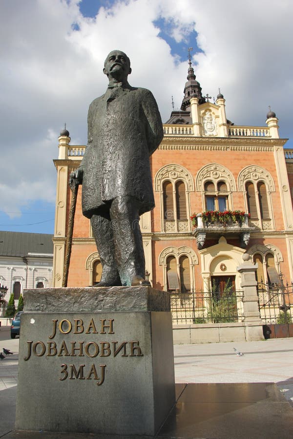 Monumento a Novi Sad immagine stock. Immagine di paesaggio - 48551555