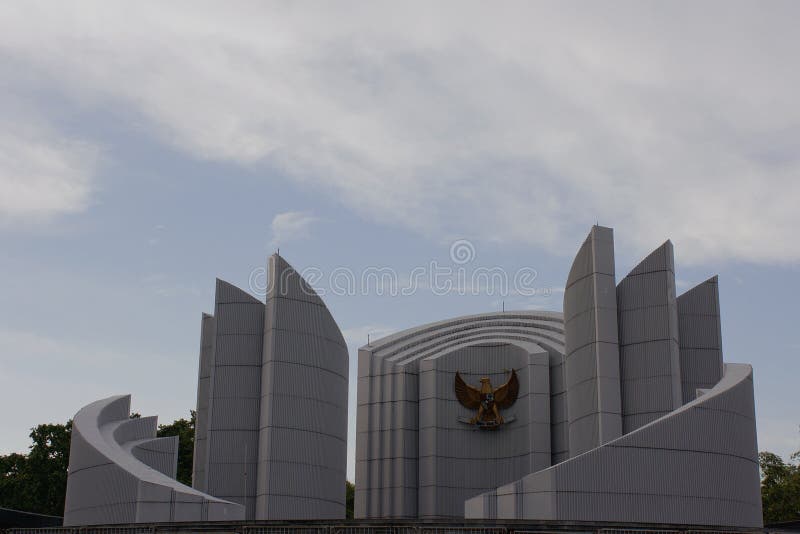 Monumento Pancasila Bandung West Java Foto de Stock Editorial - Imagem ...