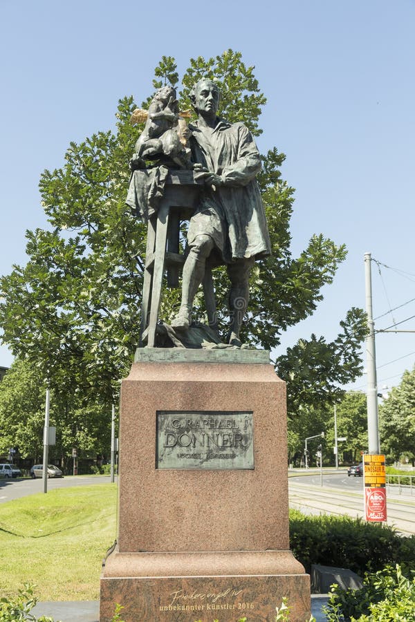 Georg rafael donner foto de archivo. Imagen de eslovaquia - 174436700