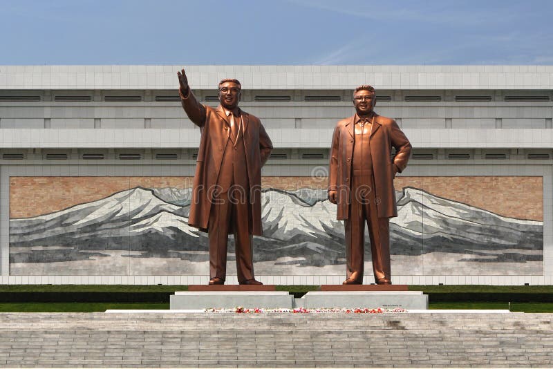 Monuments and Architecture of Pyongyang Editorial Stock Photo - Image ...