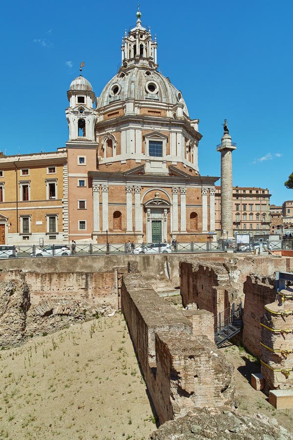 Monuments in rome stock photo. Image of travel, historic - 276038208