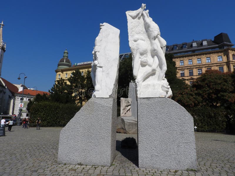 Vienna Monuments & Statues stock photo. Image of cemetery - 140874960