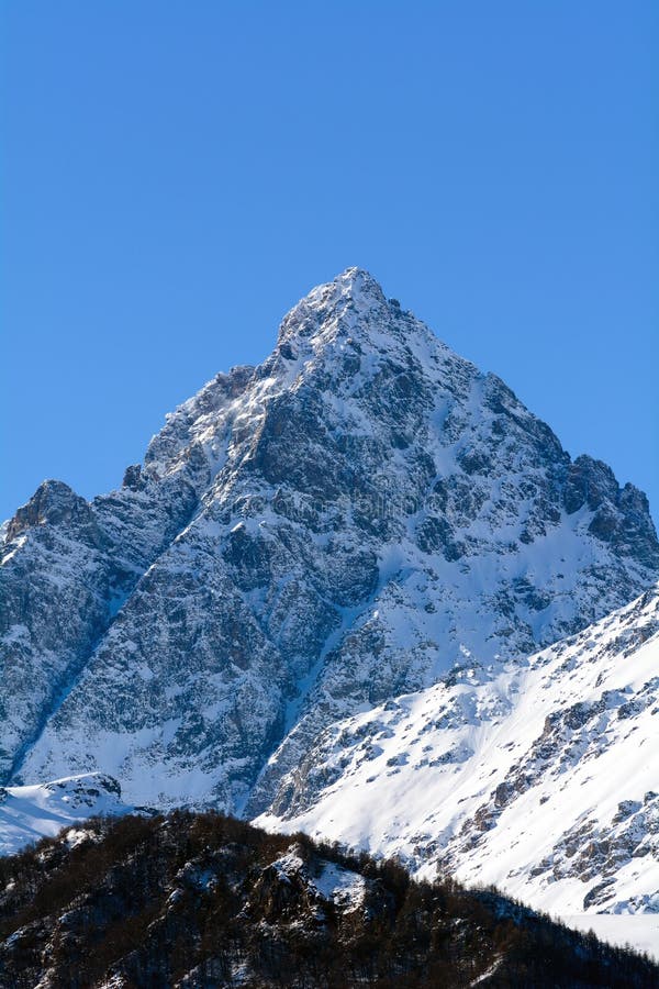 The Monviso stock photo. Image of panorama, alpes, glaciers - 40224686