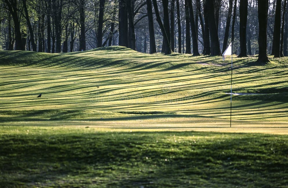 Monza Park, golf court stock photo. Image of white, meadow - 27121068