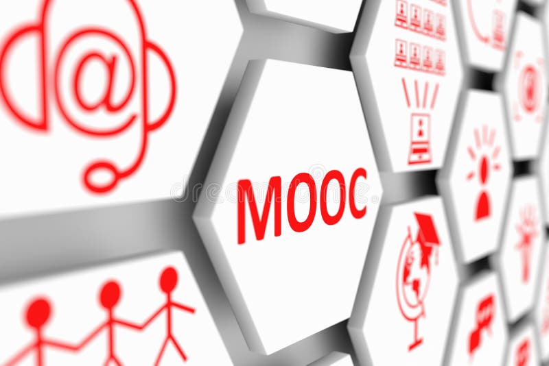 Mooc Concept on Touch Screen Icon. Element of Touch Screen Technology ...