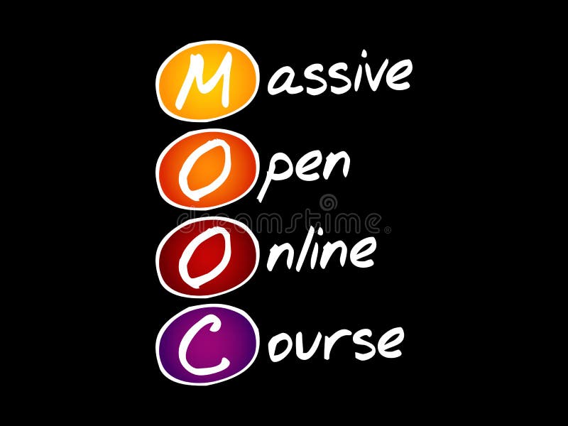 MOOC - Massive Open Online Course Acronym Stock Photo - Image of ...