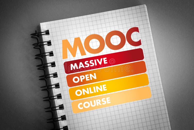 MOOC - Massive Open Online Course Acronym Stock Photo - Image of ...