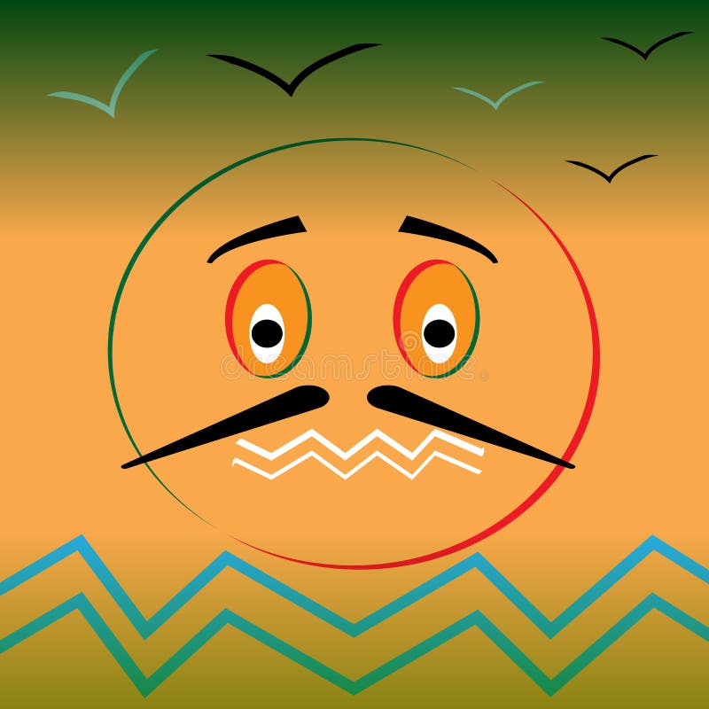 Mood- animated image stock vector. Illustration of expression - 83977288