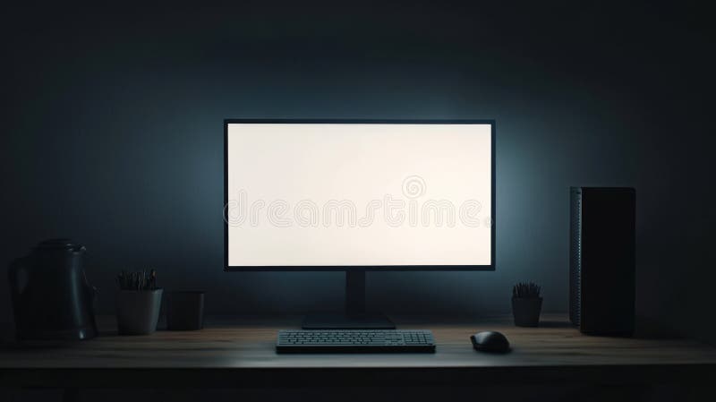 Moodboard Computer Devices Mockup Kit Stock Illustration - Illustration ...