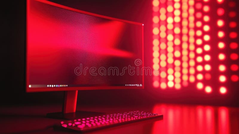 Moodboard Computer Devices Mockup Kit Stock Illustration - Illustration ...