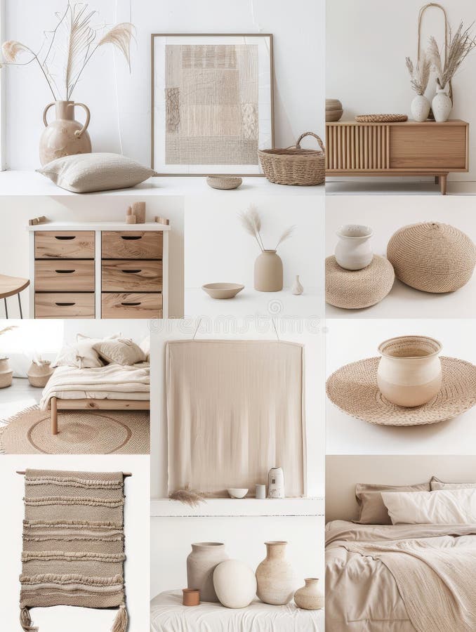 This Moodboard Features a Harmonious Blend of Scandinavian Design ...